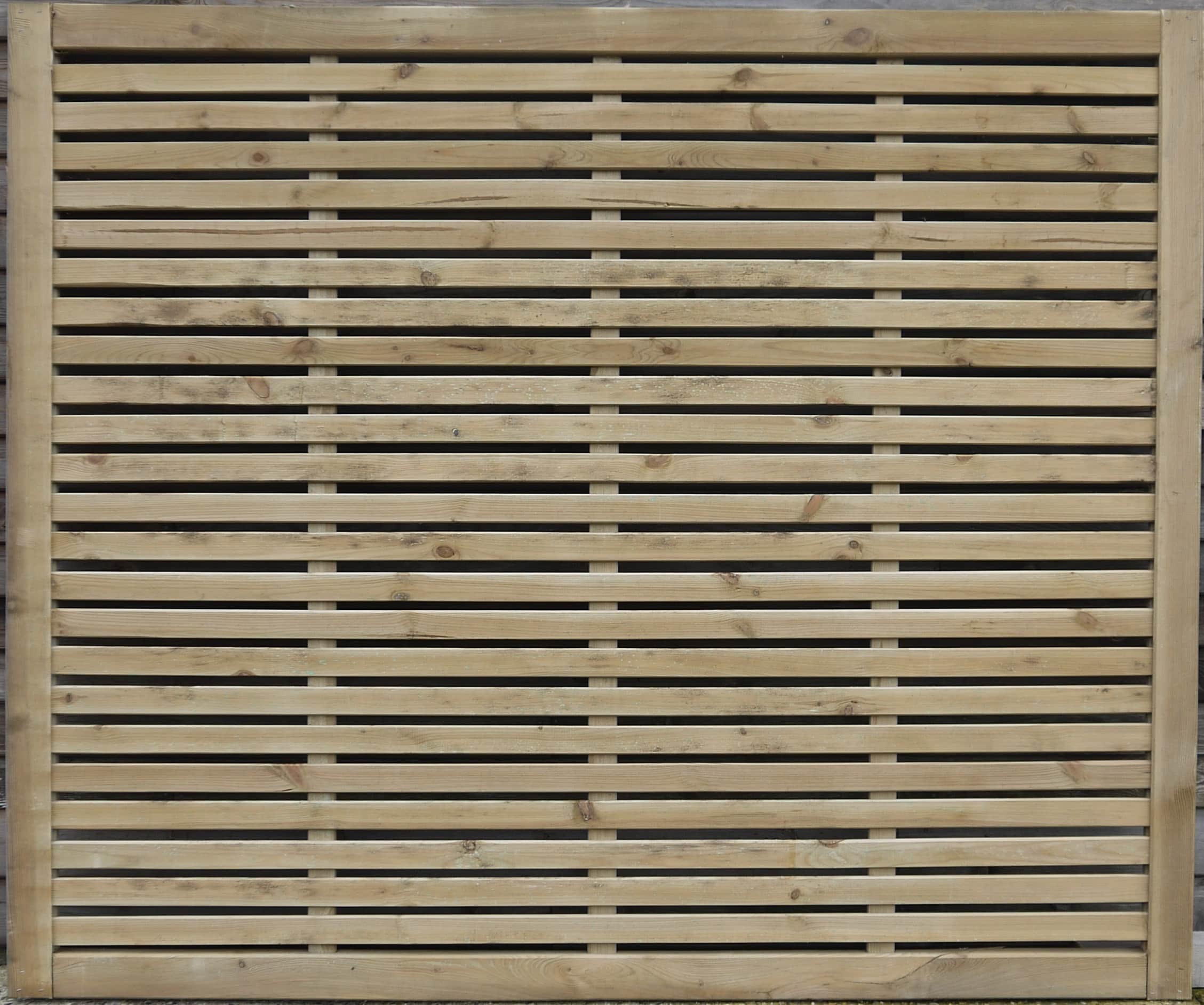 Single Sided Contemporary Panel - Weatherley Fencing Contractors Ltd