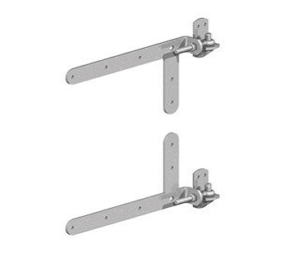 Continental l shaped hinges - Weatherley Fencing Contractors Ltd
